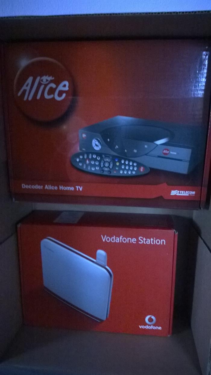 MODEM ALICE E STAZIONE VODAFONE FUNZIONANTI